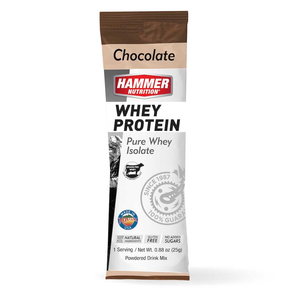 Hammer Nutrition Whey Protein Chocolate Single Serving – velobazaar